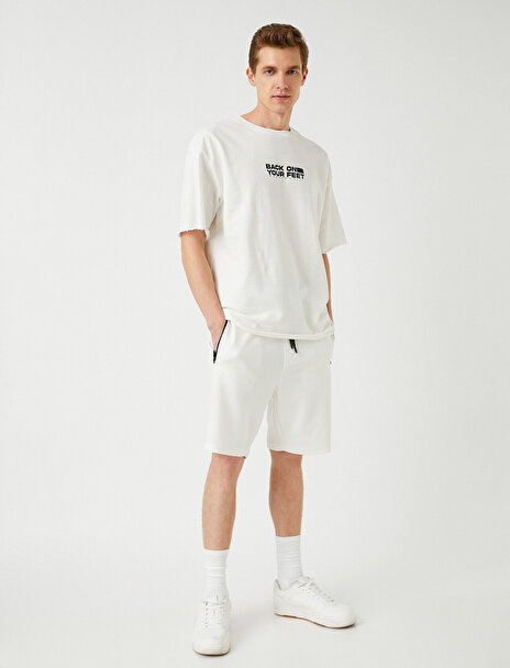 Koton Erkek Slim Fit Cepli Şort