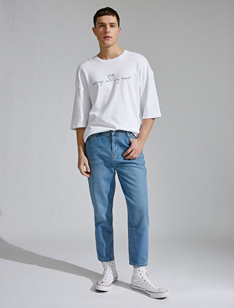 Koton Erkek Loose Fit Jean Pantolon - Robert Jean Koton Erkek Loose Fit Jean Pantolon - Robert Jean