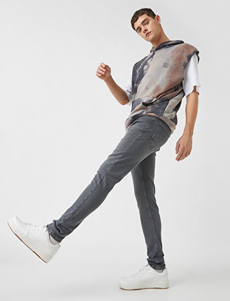 Koton Erkek Super Skinny Fit Kot Pantolon - Justin Jean