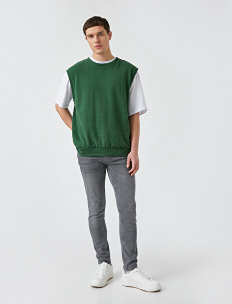 Koton Erkek Super Skinny Fit Kot Pantolon - Justin Jean