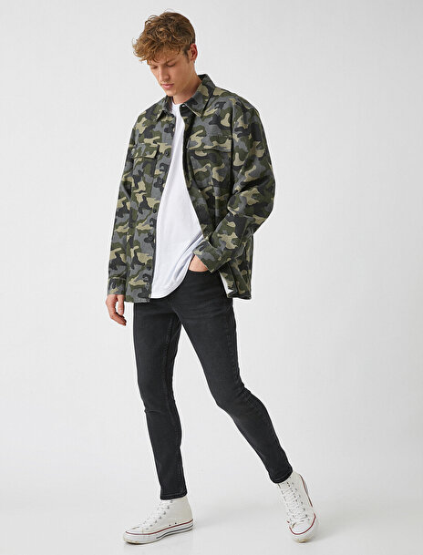 Koton Erkek Super Skinny Fit Kot Pantolon - Justin Jean