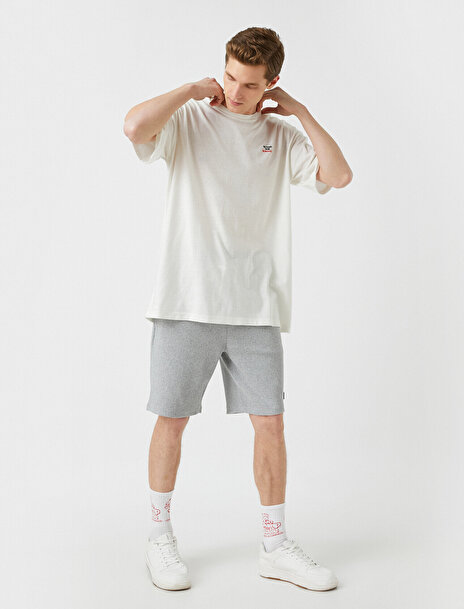 Koton Erkek Basic Kırçıllı Şort