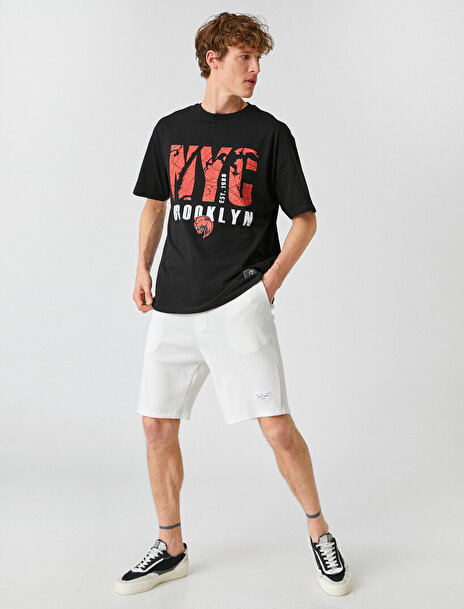 Koton Erkek Etiketli Basic Şort Koton Erkek Etiketli Basic Şort