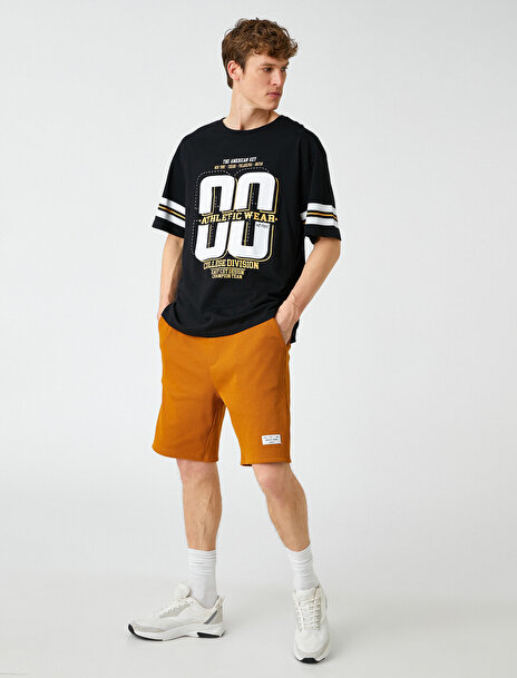 Koton Erkek Etiketli Basic Şort Koton Erkek Etiketli Basic Şort