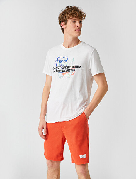 Koton Erkek Etiketli Basic Şort Koton Erkek Etiketli Basic Şort