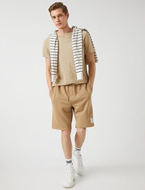 Koton Erkek Bağcıklı Etiketli Şort