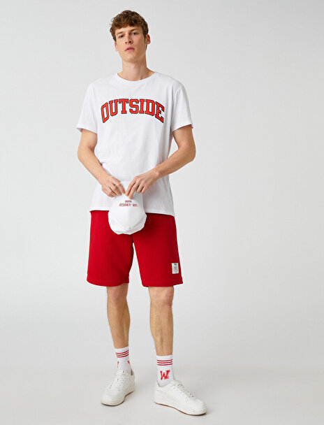 Koton Erkek Bağcıklı Etiketli Şort