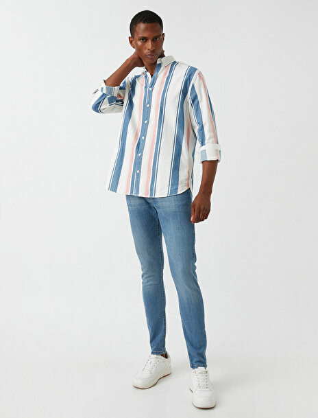 Koton Erkek Super Skinny Fit Premium Kot Pantolon - Justin Jean