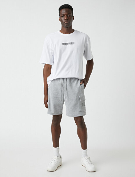 Koton Erkek Bağcıklı Kargo Şort