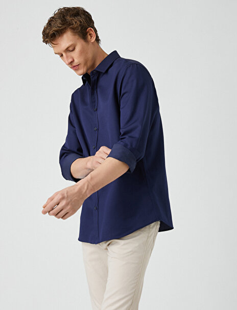 Koton Erkek Slim Fit Basic Gömlek