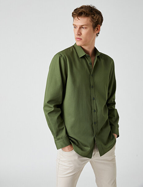 Koton Erkek Slim Fit Basic Gömlek