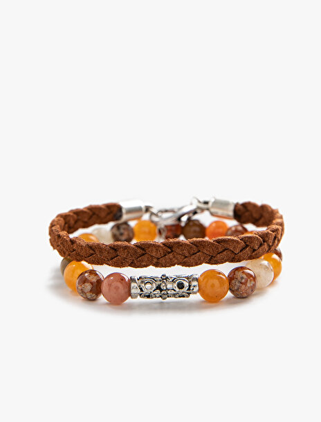 Koton Erkek Boncuk Detaylı Bileklik