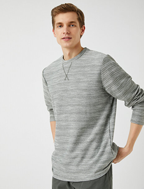 Koton Erkek Kırçıllı Basic Kazak