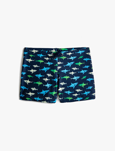 Koton Erkek Çocuk Köpek Balığı Baskılı Mayo