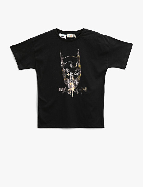 Koton Erkek Çocuk Batman Baskılı Tişört Lisanslı Kısa Kollu Pamuklu Koton Erkek Çocuk Batman Baskılı Tişört Lisanslı Kısa Kollu Pamuklu