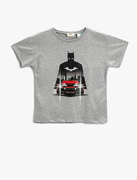 Koton Erkek Çocuk Batman Baskılı Pamuklu Tişört Warner Bros Lisanslı Bisiklet Yaka Koton Erkek Çocuk Batman Baskılı Pamuklu Tişört Warner Bros Lisanslı Bisiklet Yaka