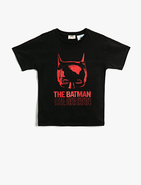 Koton Erkek Çocuk Batman Baskılı Pamuklu Tişört Warner Bros Lisanslı Bisiklet Yaka Koton Erkek Çocuk Batman Baskılı Pamuklu Tişört Warner Bros Lisanslı Bisiklet Yaka