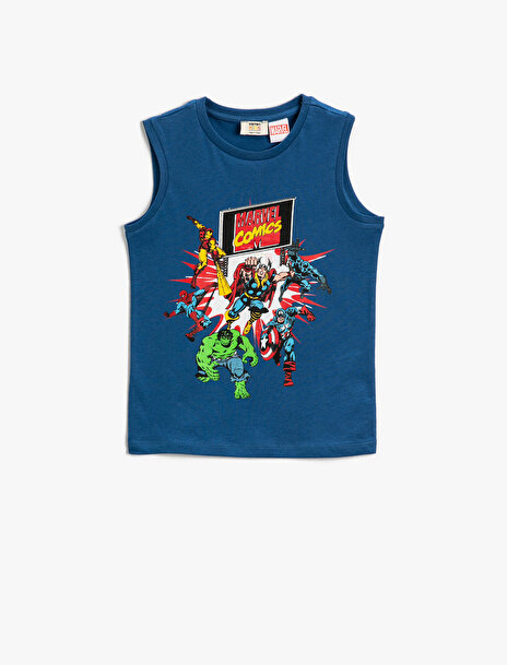 Koton Erkek Çocuk Marvel Karakterleri Baskılı Lisanslı Atlet Bisiklet Yaka Pamuklu Koton Erkek Çocuk Marvel Karakterleri Baskılı Lisanslı Atlet Bisiklet Yaka Pamuklu