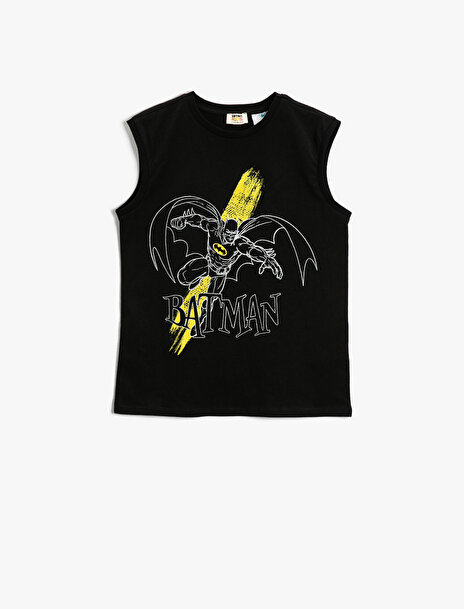 Koton Erkek Çocuk Batman Baskılı Atlet Lisanslı Bisiklet Yaka Pamuklu Koton Erkek Çocuk Batman Baskılı Atlet Lisanslı Bisiklet Yaka Pamuklu