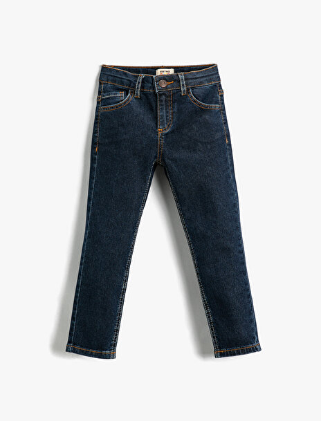 Koton Erkek Çocuk Skinny Fit Kot Pantolon Pamuklu