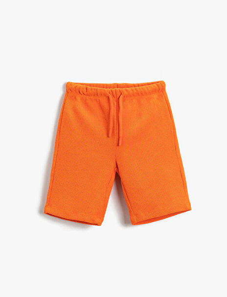 Koton Erkek Çocuk Basic Şort Beli Bağcıklı