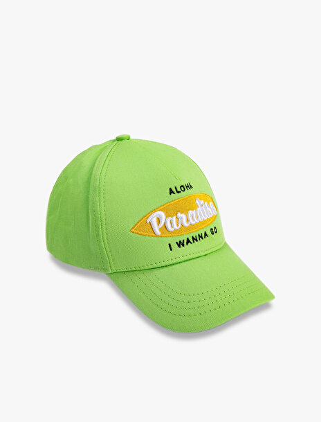 Koton Erkek Çocuk İşlemeli Şapka