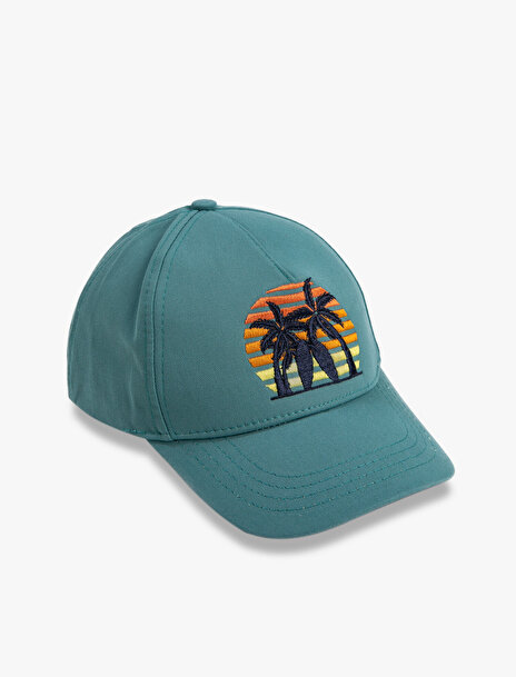 Koton Erkek Çocuk İşlemeli Şapka