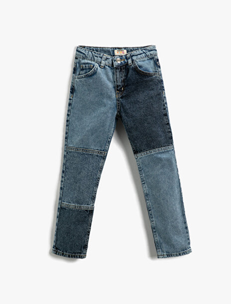 Koton Erkek Çocuk Straight Fit Kot Pantolon Pamuklu Koton Erkek Çocuk Straight Fit Kot Pantolon Pamuklu