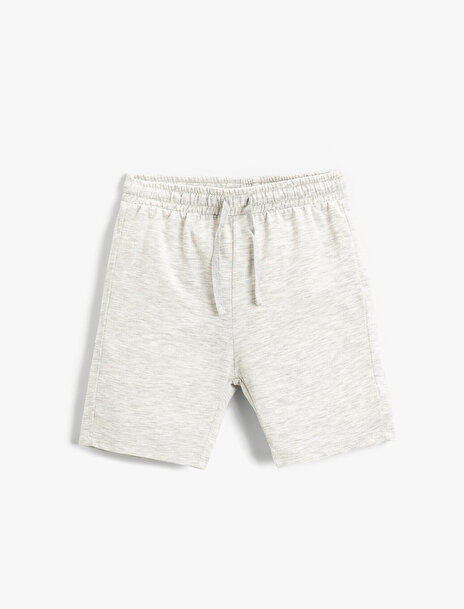 Koton Erkek Çocuk Basic Şort Beli Bağcıklı