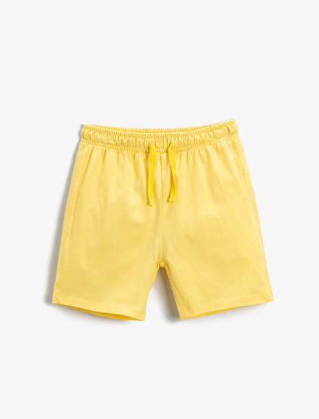 Koton Erkek Çocuk Basic Şort Beli Bağcıklı