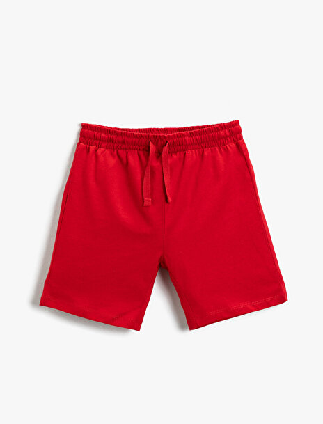 Koton Erkek Çocuk Basic Şort Beli Bağcıklı