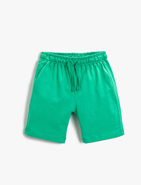 Koton Erkek Çocuk Basic Şort Beli Bağcıklı