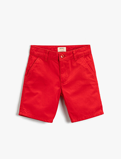 Koton Erkek Çocuk Basic Cepli  Kumaş Şort