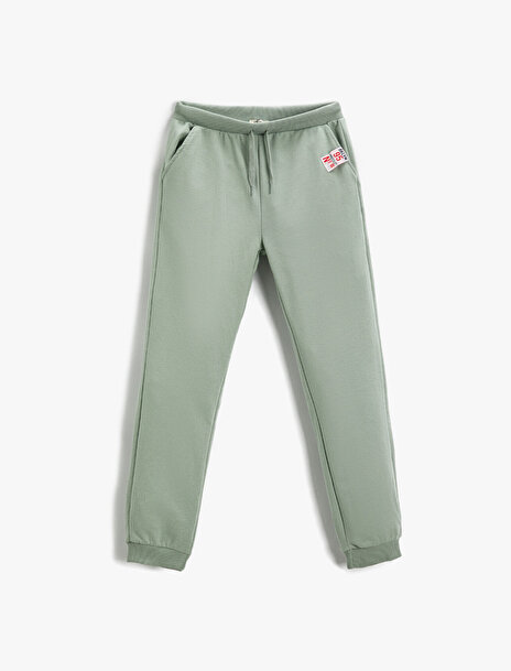 Koton Erkek Çocuk Basic Jogger Eşofman Altı Beli Bağcıklı