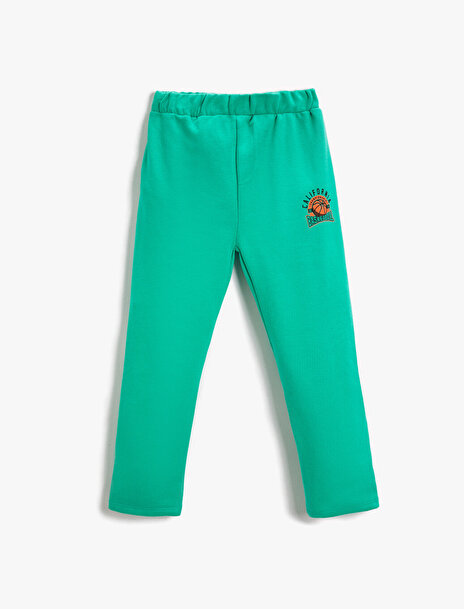 Koton Erkek Çocuk Basketbol Baskılı Eşofman Altı