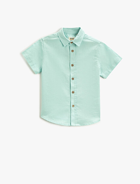 Koton Erkek Çocuk Oversize Kısa Kollu Gömlek