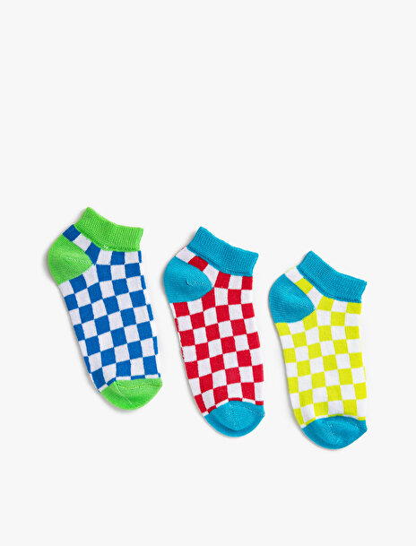 Koton Erkek Çocuk Kareli Erkek Çocuk Çorap Seti Koton Erkek Çocuk Kareli Erkek Çocuk Çorap Seti