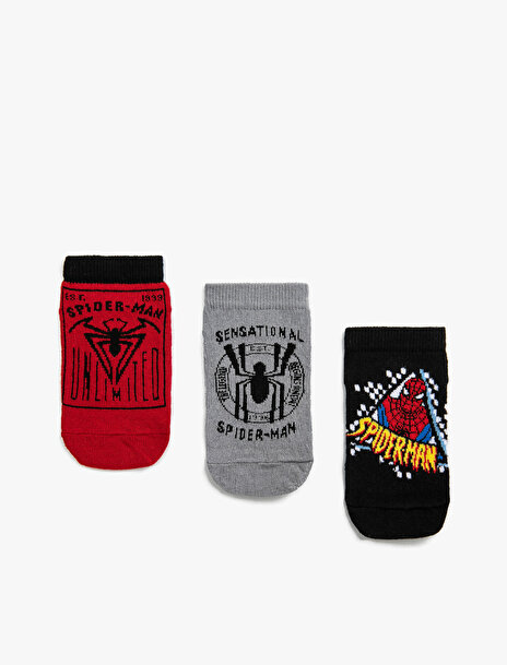 Koton Erkek Çocuk Spıderman Lisanslı Çorap Seti