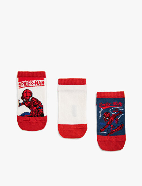 Koton Erkek Çocuk Spıderman Lisanslı Çorap Seti
