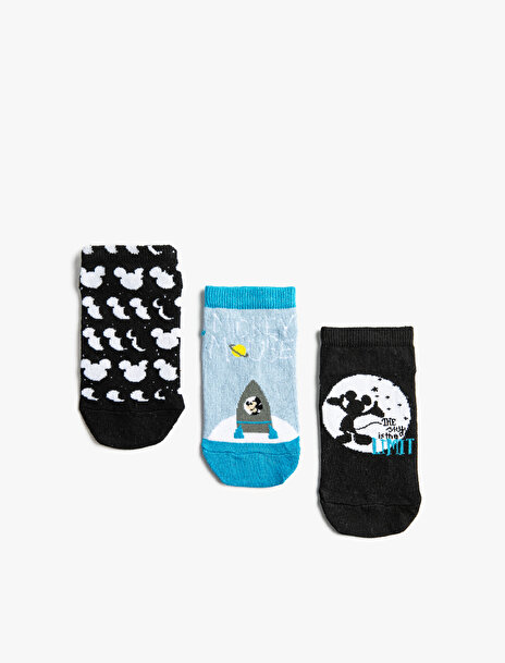 Koton Erkek Çocuk Mıckey Mouse Lisanslı Çorap Seti