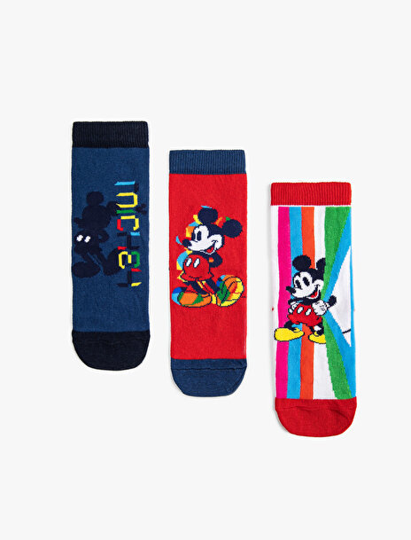 Koton Erkek Çocuk Mickey Mouse Lisanslı Çorap Seti