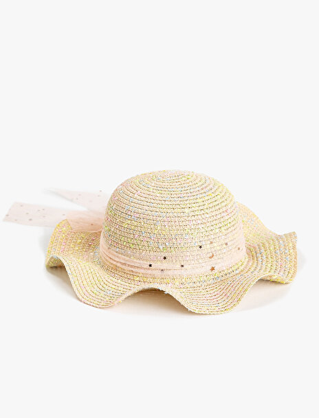 Koton Kız Çocuk Hasır Şapka