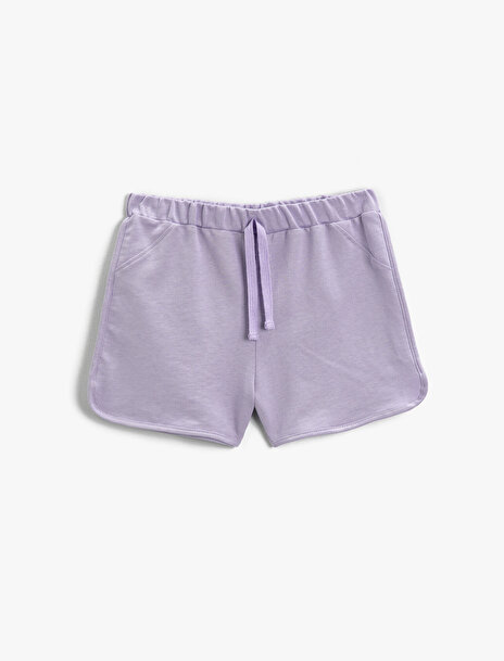 Koton Kız Çocuk Basic Kısa Şort Fiyonklu