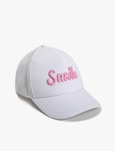 Koton Kız Çocuk İşlemeli Şapka