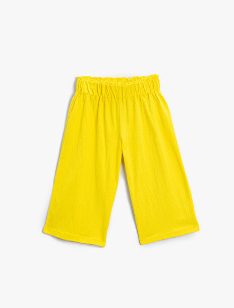 Koton Kız Çocuk Basic Geniş Paça Pantolon