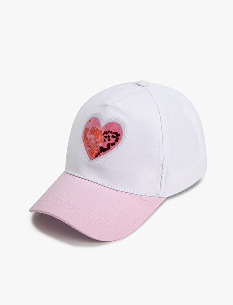 Koton Kız Çocuk İşlemeli Şapka