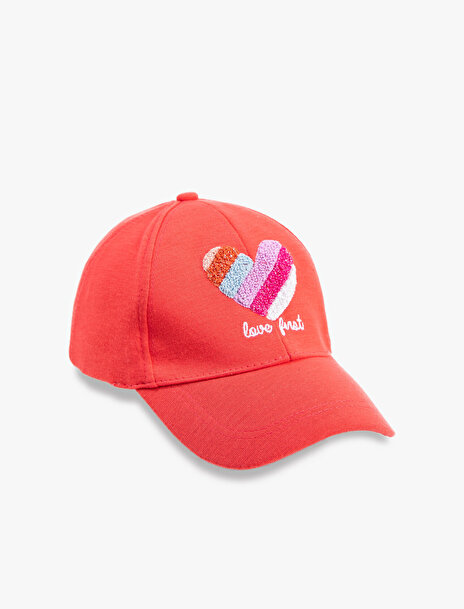 Koton Kız Çocuk İşlemeli Şapka