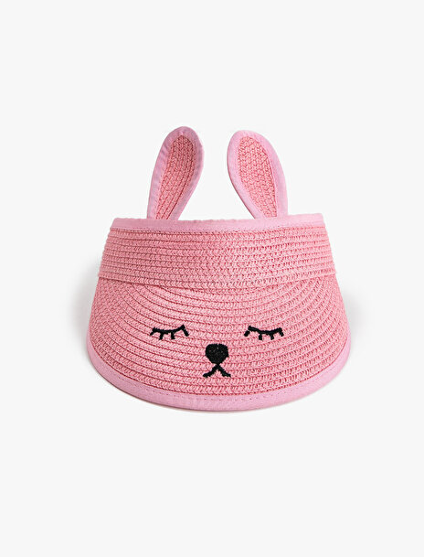 Koton Kız Çocuk Hasır Şapka