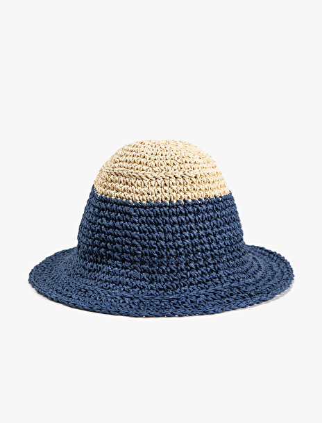 Koton Kız Çocuk Hasır Şapka