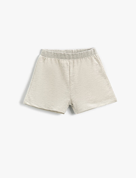 Koton Kız Çocuk Rahat Kesim Basic Şort